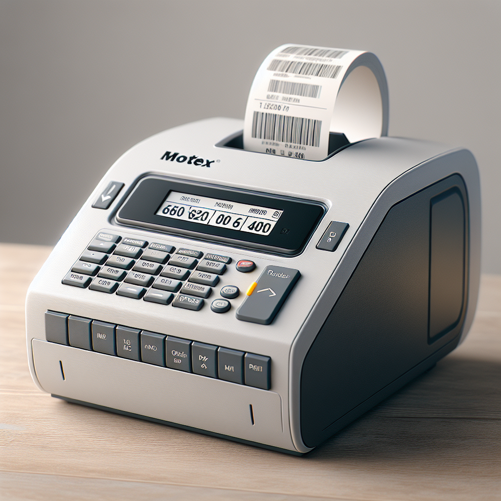 Motex mx 6600: Efektívne etiketovanie pre obchody a domácnosti